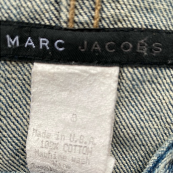 Marc Jacobs | Jackets & Coats | Marc Jacobs Denim Military Style Peplum ...